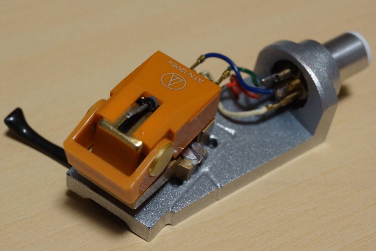 送料無料 ケンウッド KP-990＋KP-880Dストレートアーム換装機 ヘッドシェルaudio-technica製改＋カートリッジ ...