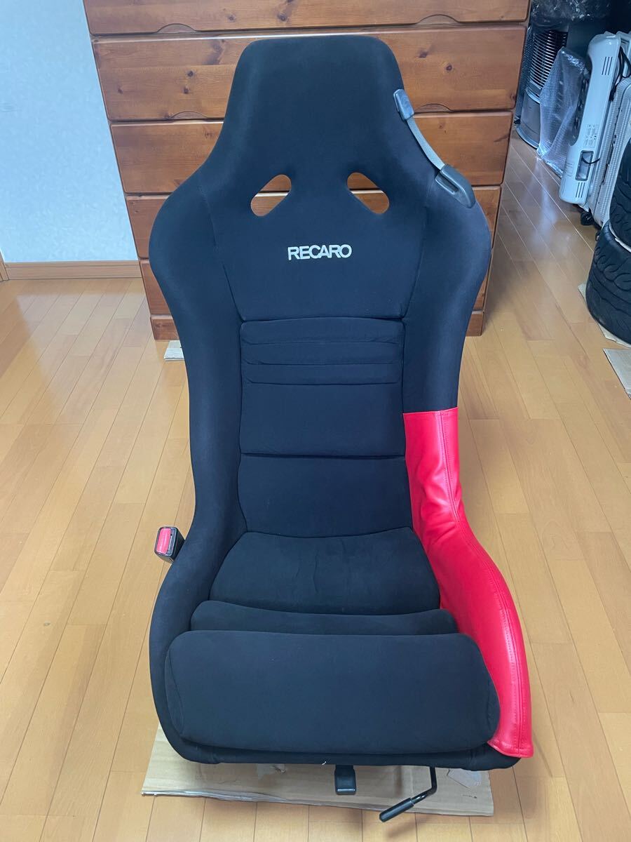 超レア品 RX-7 マツダ フルバケットシート RECARO レカロ FD3S RZ専用純正シート 助手席 黒 3段階調整リクライニング ...