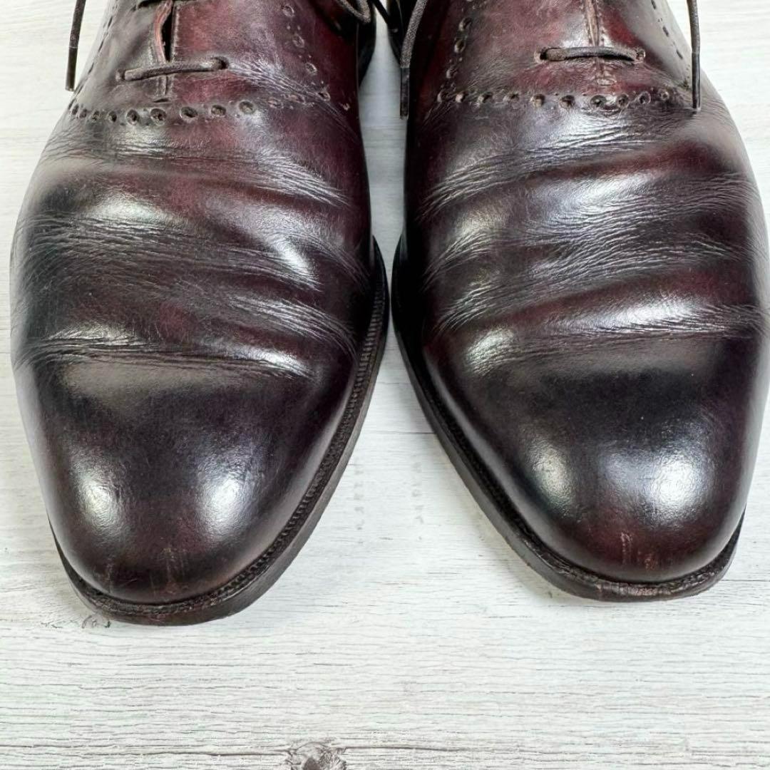 8.5 27cm Berluti ベルルッティ アレッサンドロ メダリオン ホールカット ラスト066 レザーシューズ ドレス ビジネス ブラウン系 /【Buyee】 Buyee ...