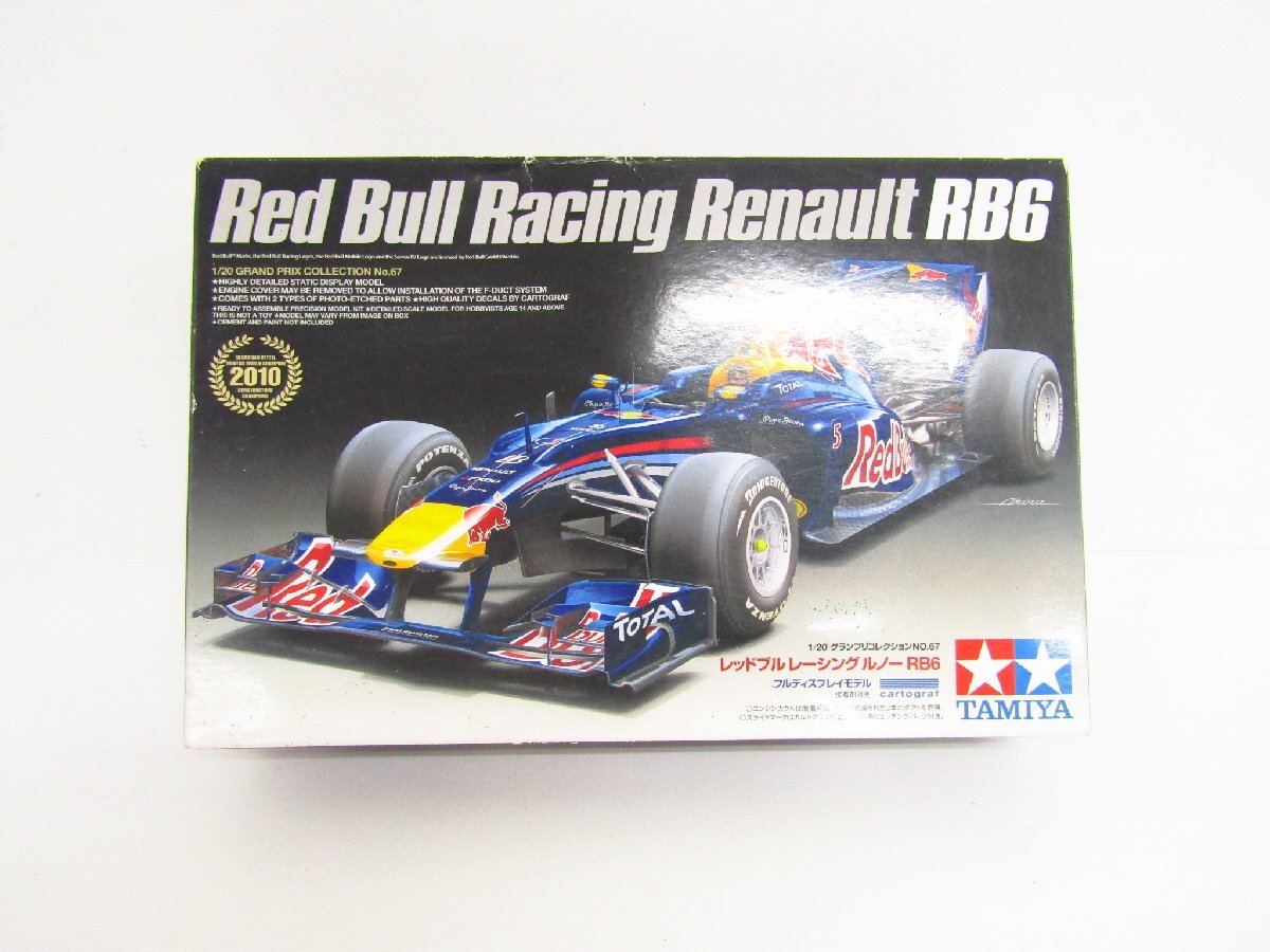 未組立 タミヤ レッドブル レーシングルノー RB6 プラモデル 現状品 Y2546 /【Buyee】 Buyee - Japanese ...