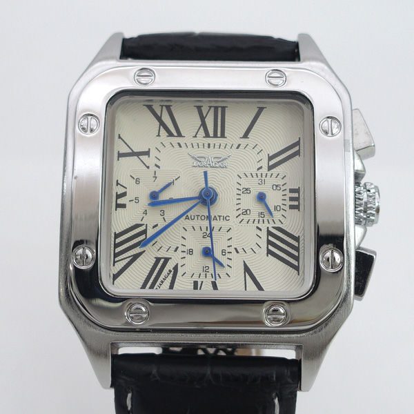 JARAGAR 腕時計 自動巻 スケルトン ホワイト×ブラック A107 (0220518968) /【Buyee】 Buyee - Japanese Proxy Service | Buy ...