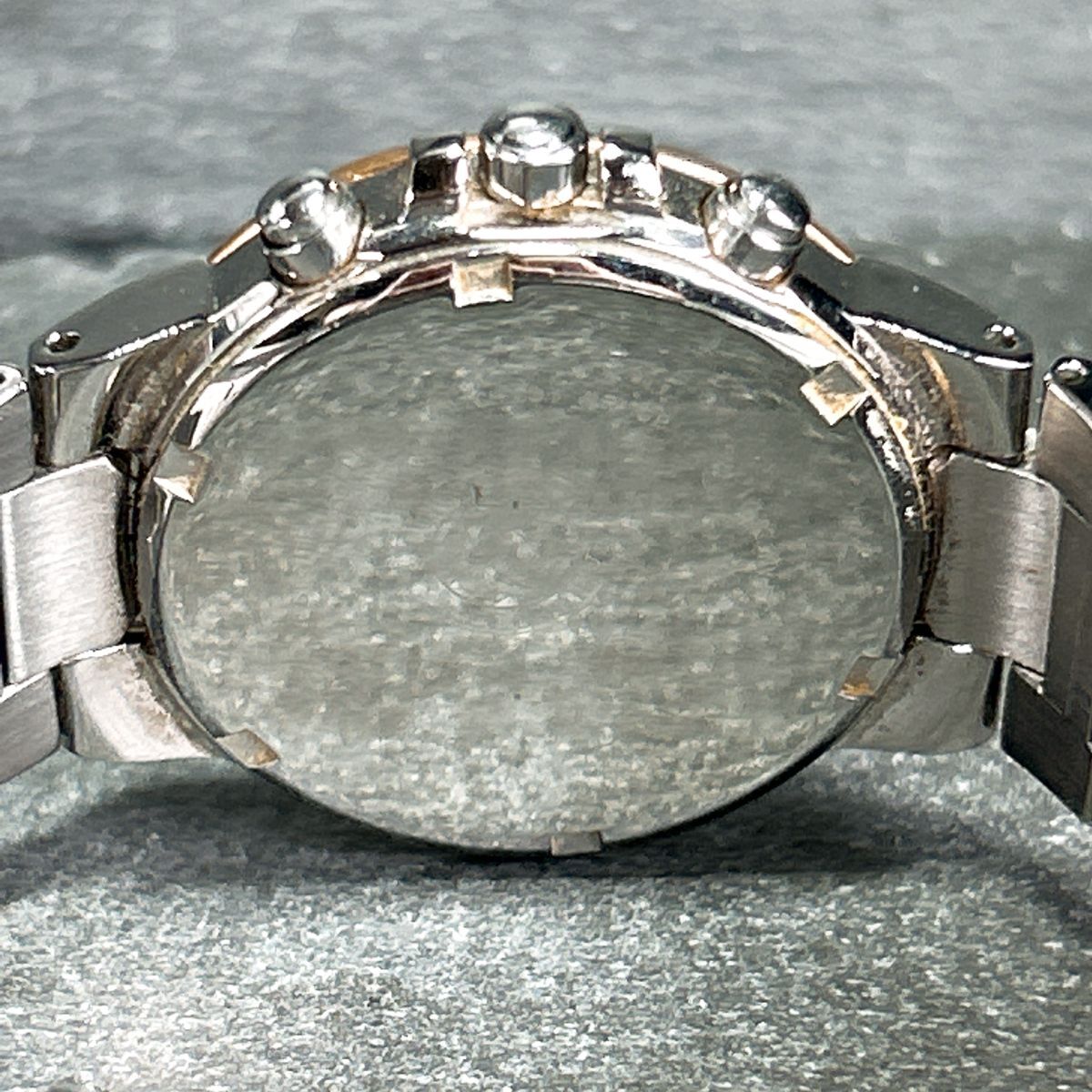 美品 CITIZEN シチズン XC クロスシー エコドライブ ソーラー 腕時計 H504-T012485 アナログ クロノグラフ カレンダー ...