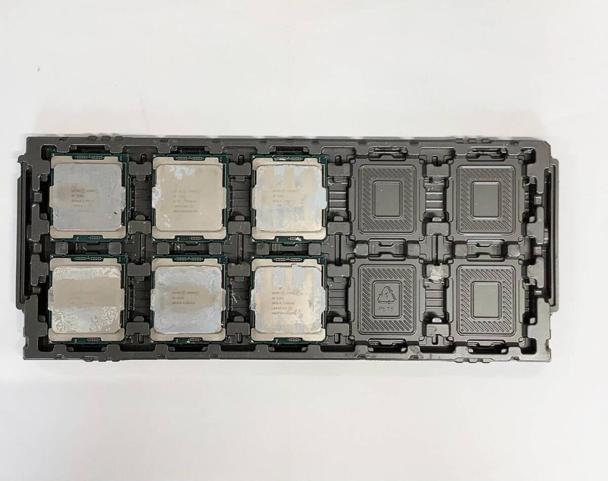 K70627208 INTEL XEON W-2102 SR3LG 2.90GHZ CPU 6点セット【中古動作品、複数出品】 /【Buyee ...