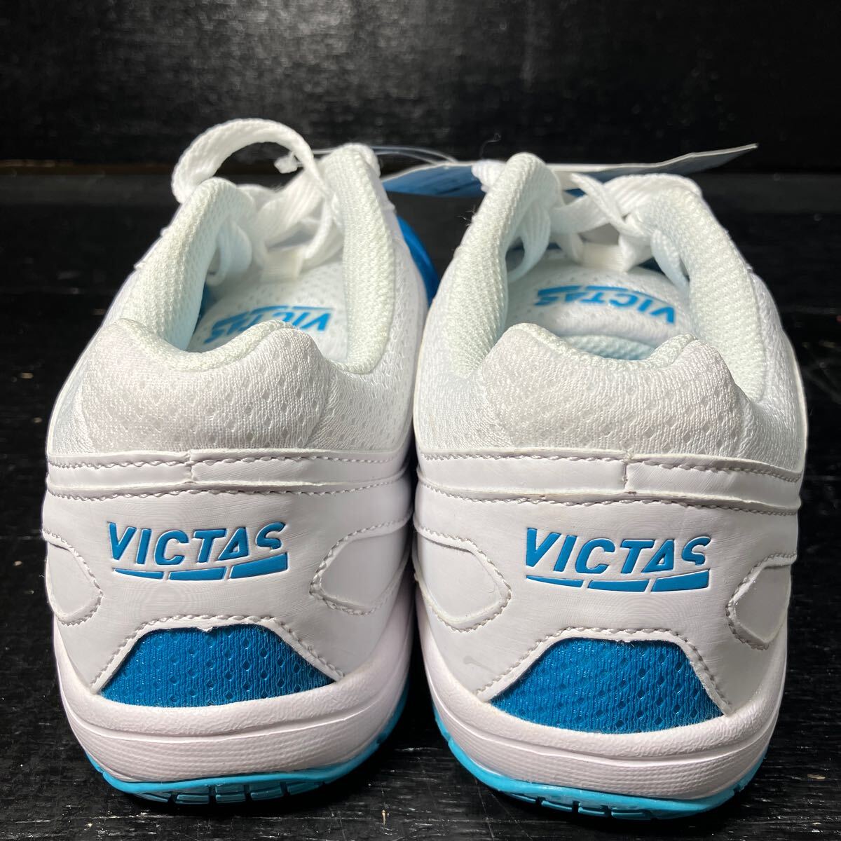 24cm 今がチャンス!!展示品大特価!! リープVP 卓球シューズ VICTAS ヴィクタス ビクタス 男女兼用 SKU652101 ホワイト/ターコイズ /【Buyee】 Buyee ...