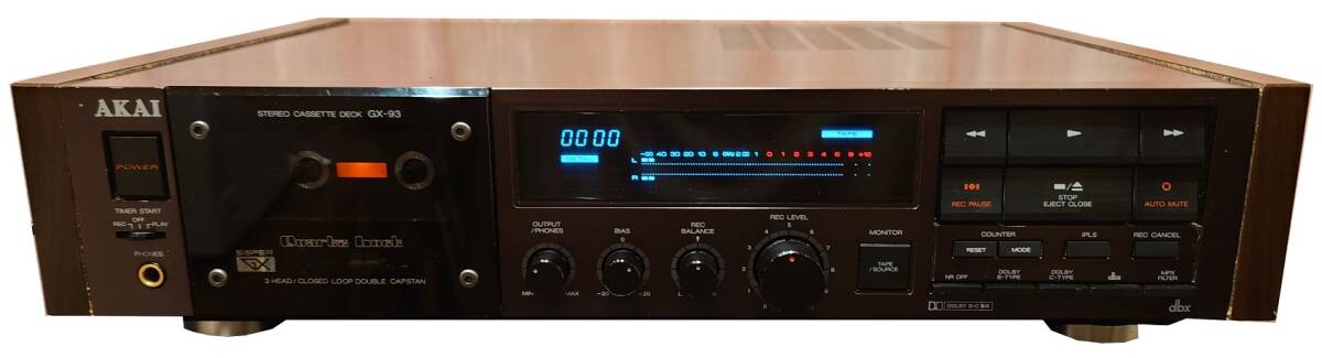 AKAI GX-93 SUPER GX Stereo Cassette Deck ステレオカセットデッキ /【Buyee】 Buyee - Japanese Proxy Service ...