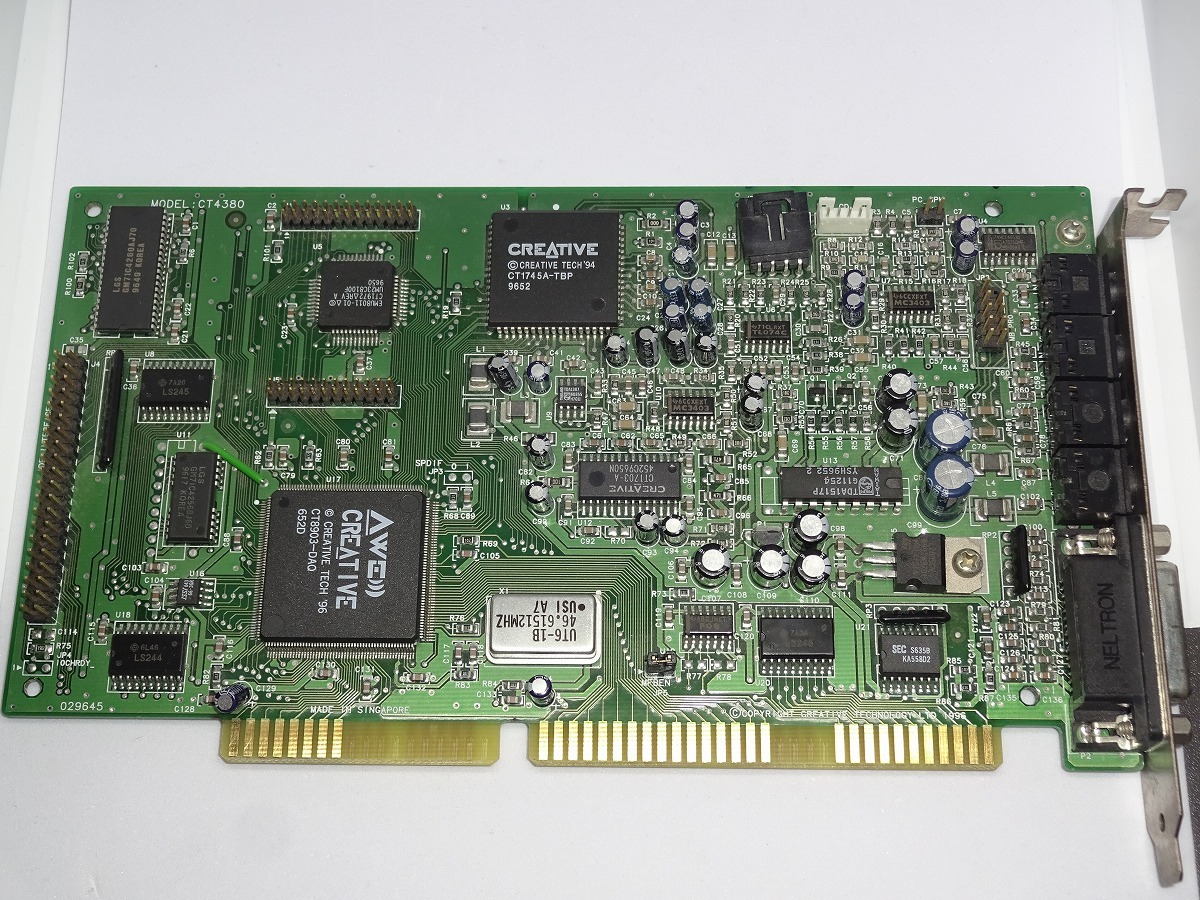 Creative サウンドカード Sound Blaster AWE64 CT4380 ISA接続 /【Buyee】 Buyee ...