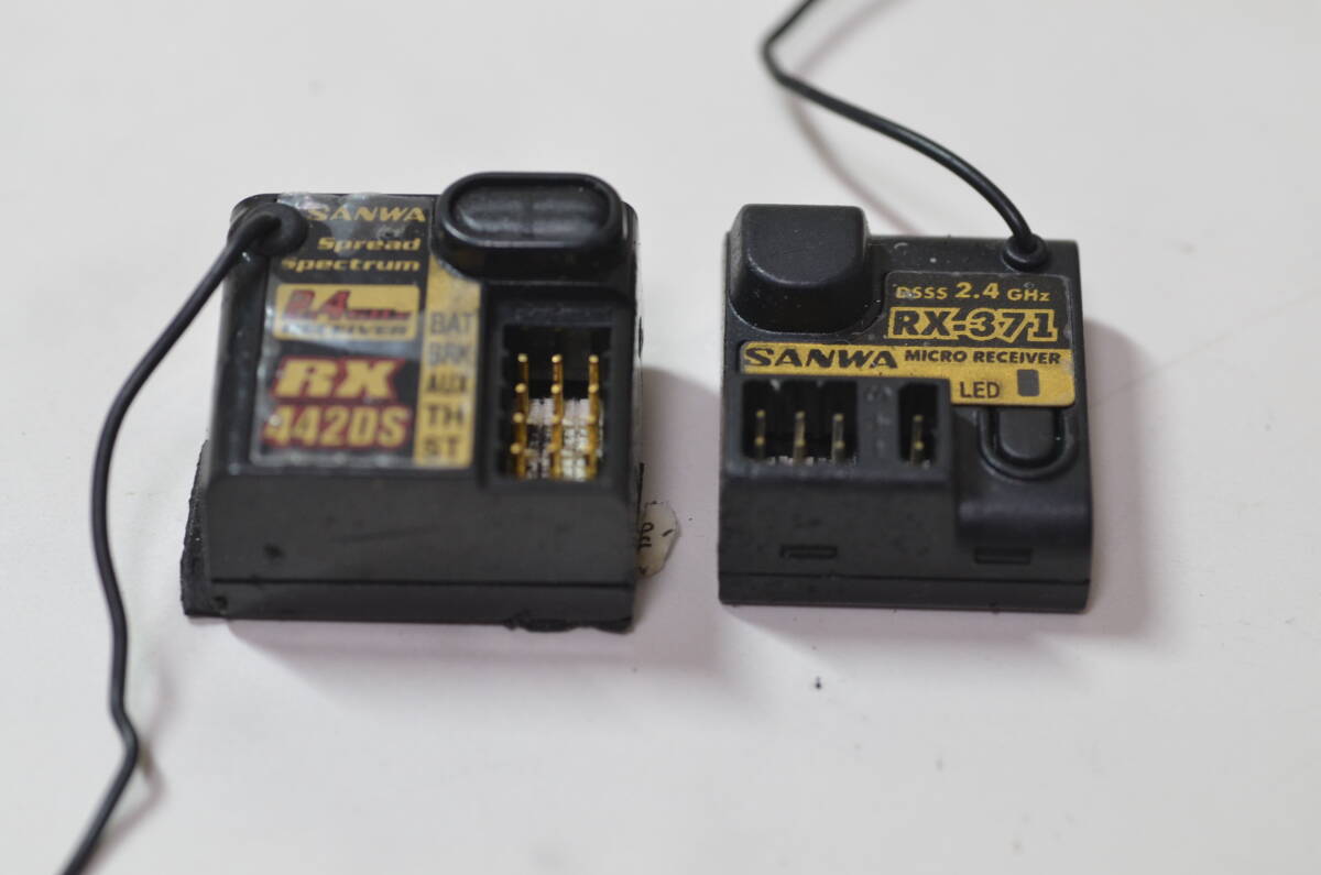 【ラジコン部品その14】ジャンク RC受信機 SANWA RX-471 371 442DS サーボ FUTABA BLS-471SV 371SV 計6個 /【Buyee】 Buyee ...