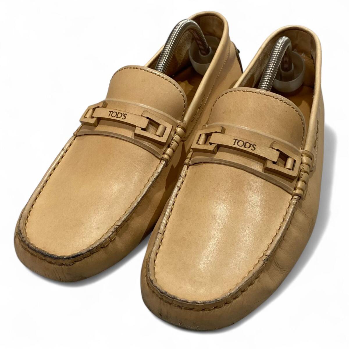 【1円】トッズ Tods スムースレザー ローファー ドライビングシューズ 8A（27㎝）キャメル ベージュ KT60-G-KG /【Buyee】 Buyee - Japanese Proxy ...