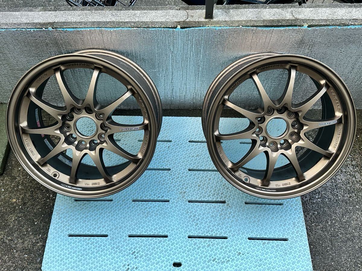 RAYS VOLKRACING CE28N 16×8J+42 PCD 114.3 16インチ 5穴 ホイール2本 鍛造 美品 /【Buyee ...