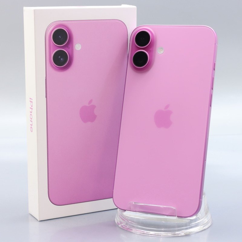 Apple iPhone16 Plus 128GB ピンク A3289 3N345J/A バッテリ100% SIMフリー★Joshin9413 ...