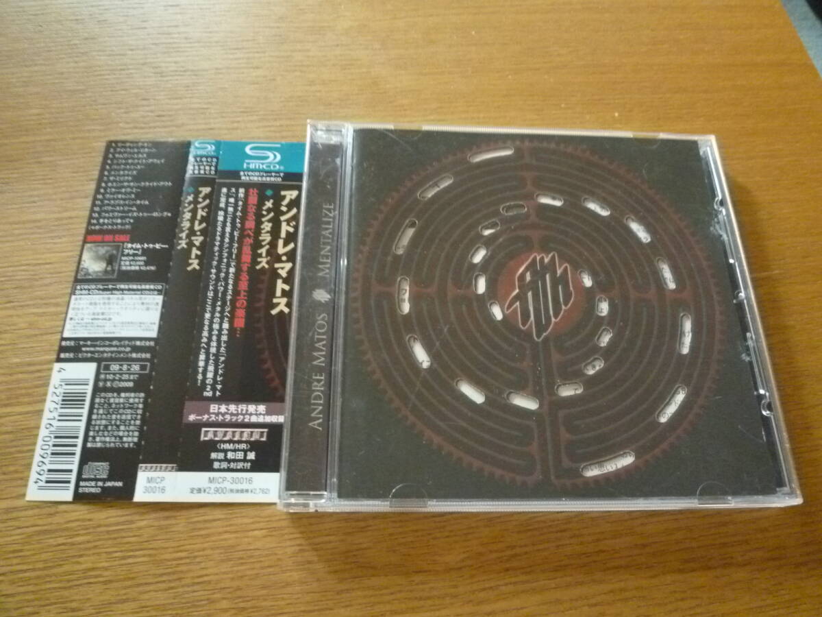SHM-CD ★ アンドレ・マトス / メンタライズ ★ ANDRE MATOS / MENTALIZE ★ Ex. ANGRA / アングラ /【Buyee】 Buyee ...