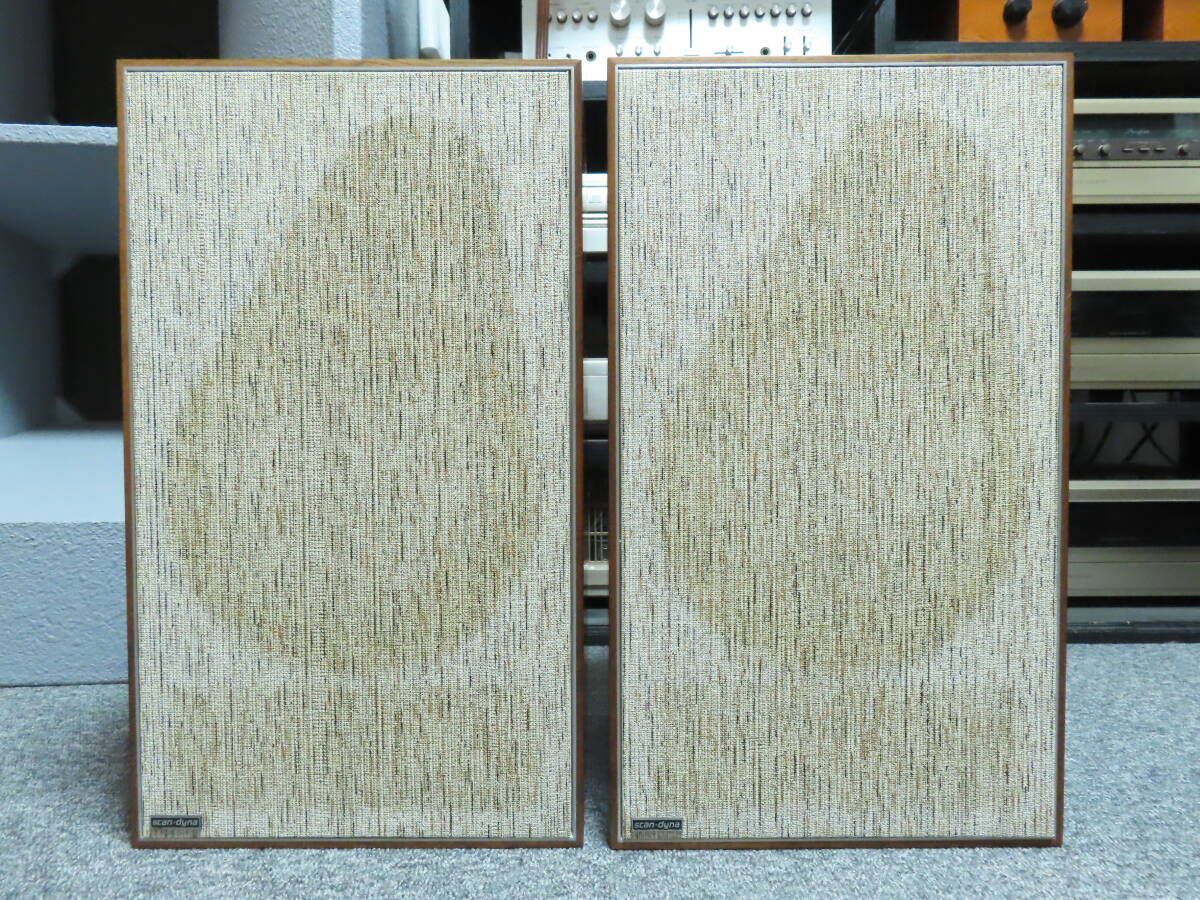 良品 scan-dyna A-25 アルニコ2WAY made in Denmark 動作品 フルオリジナル ペア【C-1411】tone ...