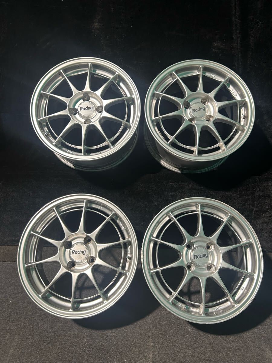 ENKEI エンケイ15インチ7J/OFF41/PCD100-4H/ハブ71mmキズ汚れあり歪みクラックありません4本アルミホイール /【Buyee】 Buyee - Japanese ...