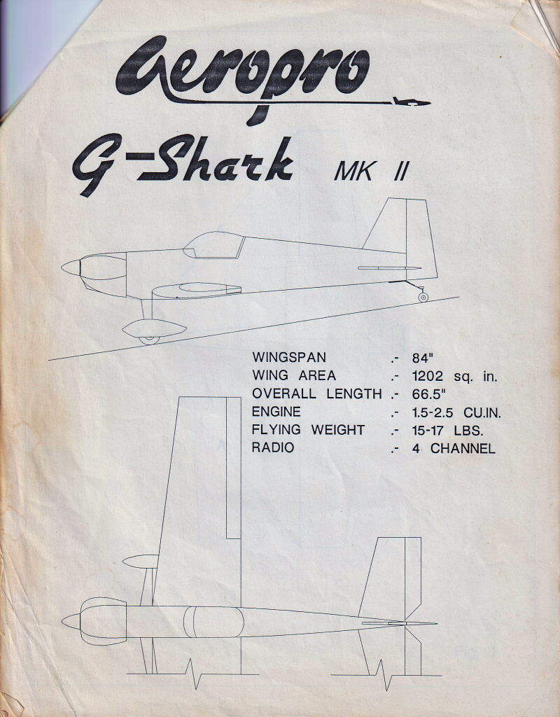 ★キャノピー欠品、大型・生地完成機・Aeropro社・G-SHARK-Mk-Ⅱ★ /【Buyee】 Buyee - Japanese Proxy Service | Buy from Japan!