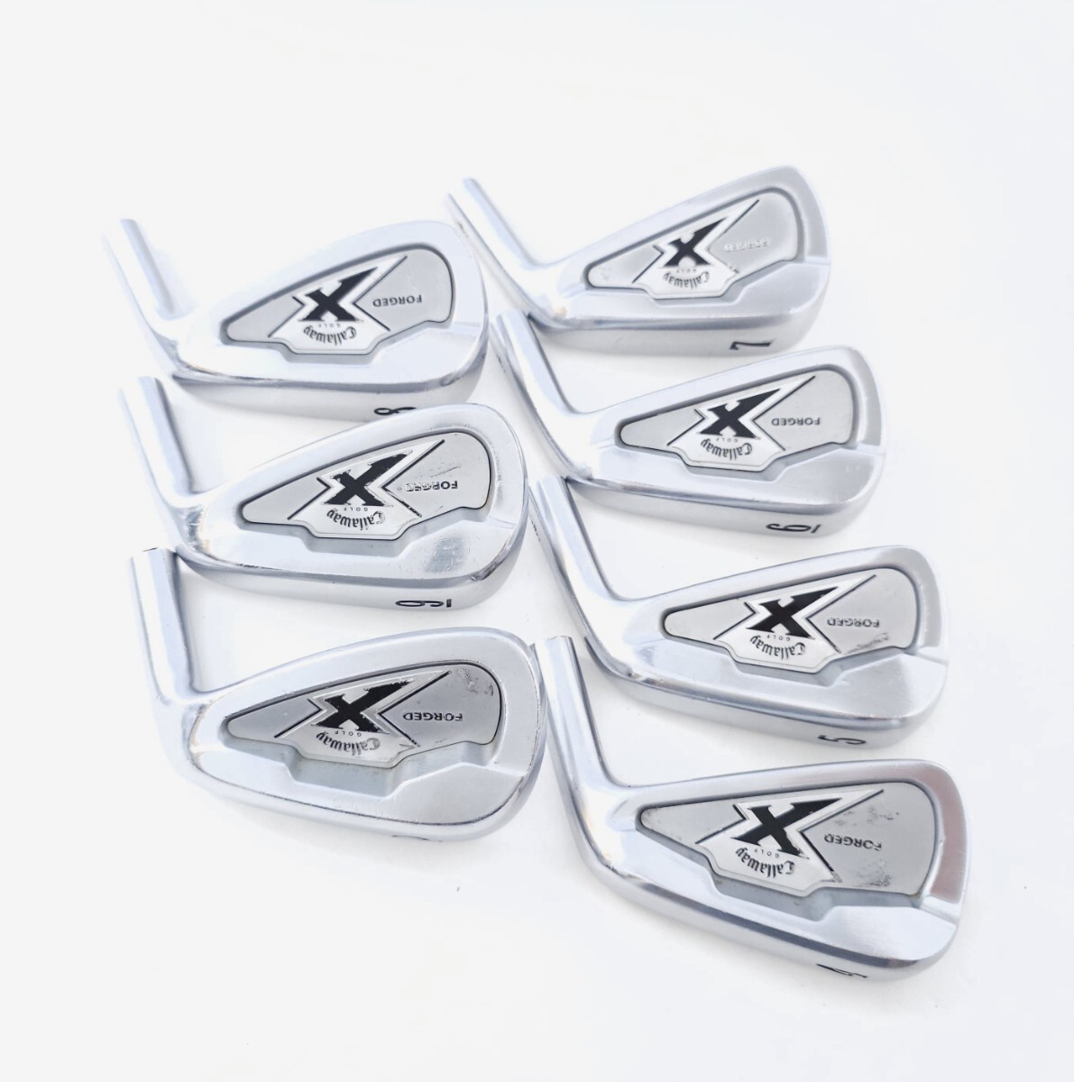 送料無料 キャロウェイ X-FORGED アイアン ヘッドのみ 7点セット X FORGED エックス フォージド /【Buyee ...