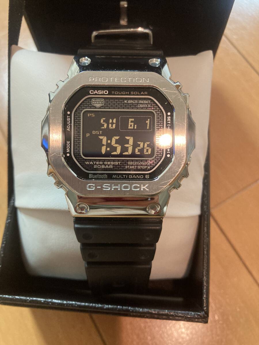 CASIO カシオ G-SHOCK GMW‐B5000-1JF 電波ソーラー Bluetooth USED 稼働 /【Buyee】 Buyee ...