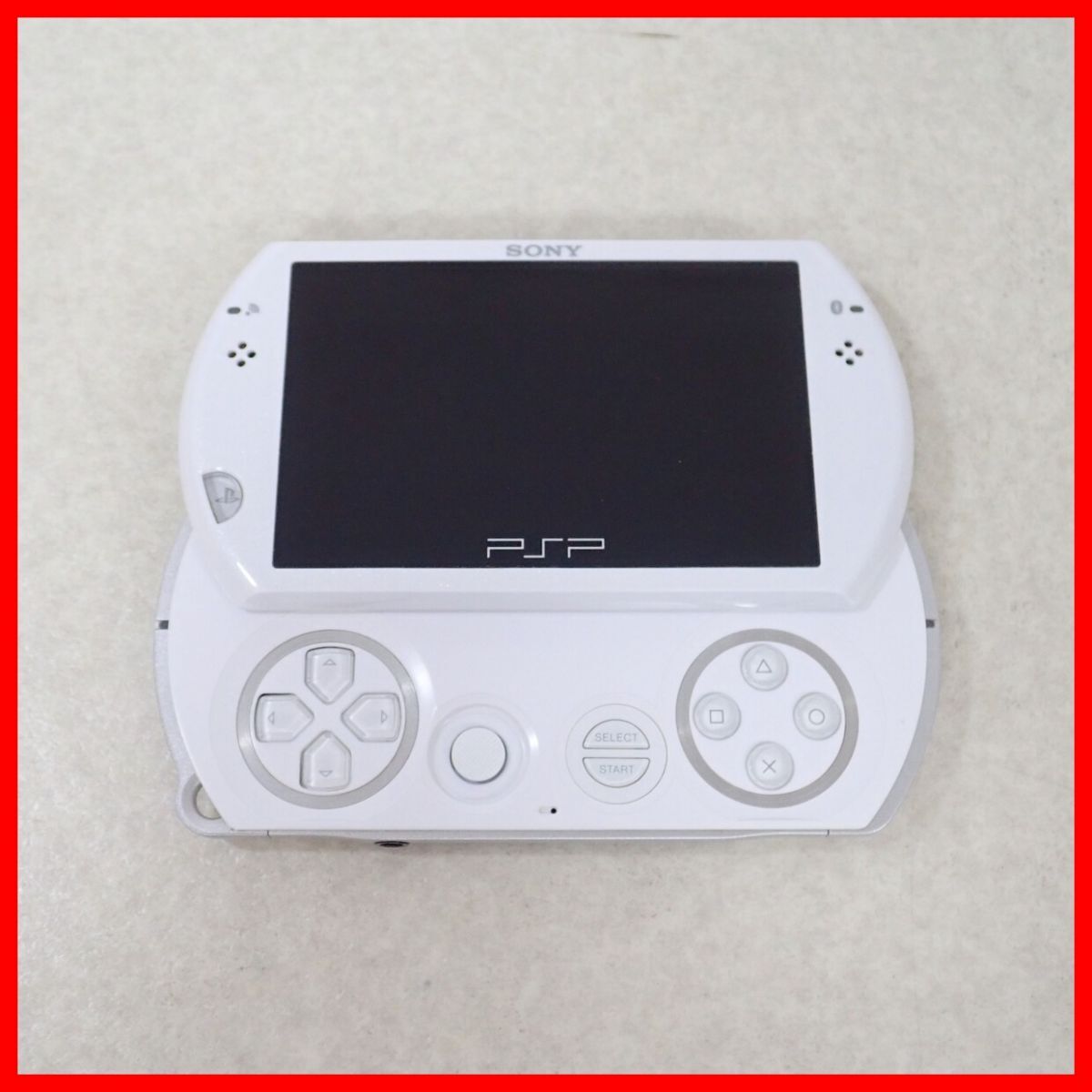 動作品 PSPgo プレイステーションポータブルgo 本体 PSP-N1000 + メモリースティックマイクロ M2 16GB まとめセット ...