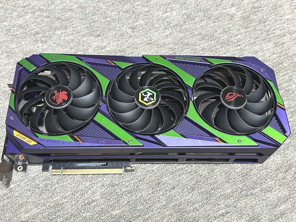 ASUS ROG STRIX GeForce RTX 3080 12GB EVA EDITION ROG-STRIX-RTX3080-O12G ...
