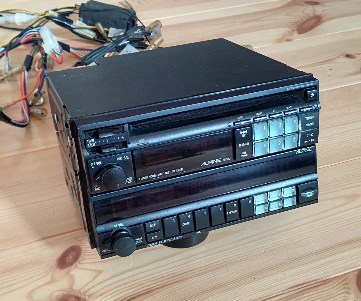 ALPINE 7909J ジュバ シリーズ最高峰 名機 希少 3617 プロセッサー セット 5959チェンジャー などに /【Buyee ...