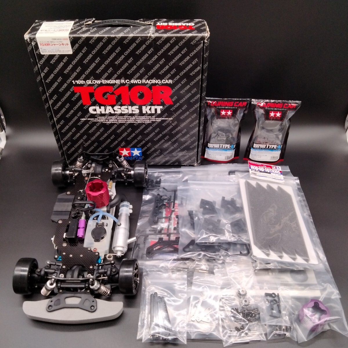 絶版 極美車 タミヤ TG10R 希少オプション多数 大量新品パーツ付き 田宮 TAMIYA TG10 TGR TGX /【Buyee ...