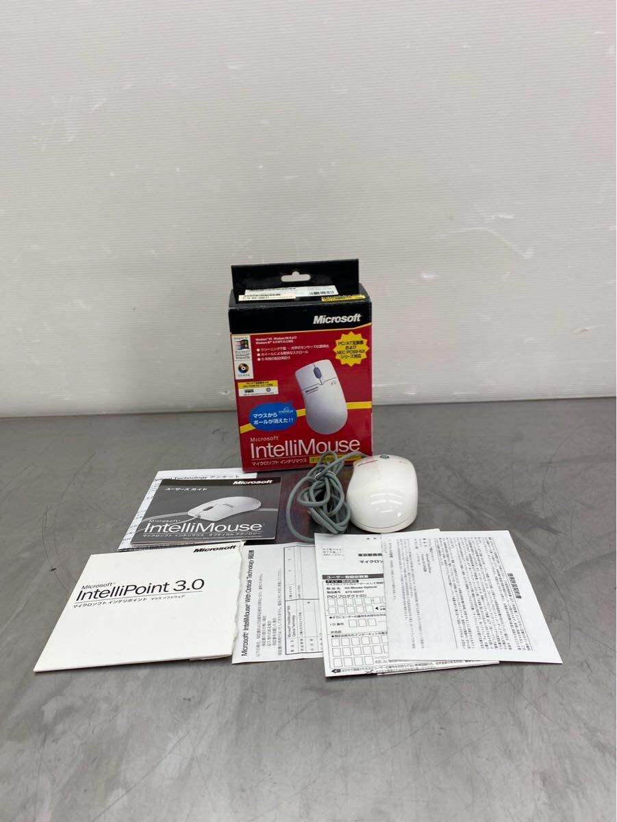 (A539) 美品 Microsoft Intelli mouse マイクロソフト インテリ マウス オプティカルテクノロジー /【Buyee ...