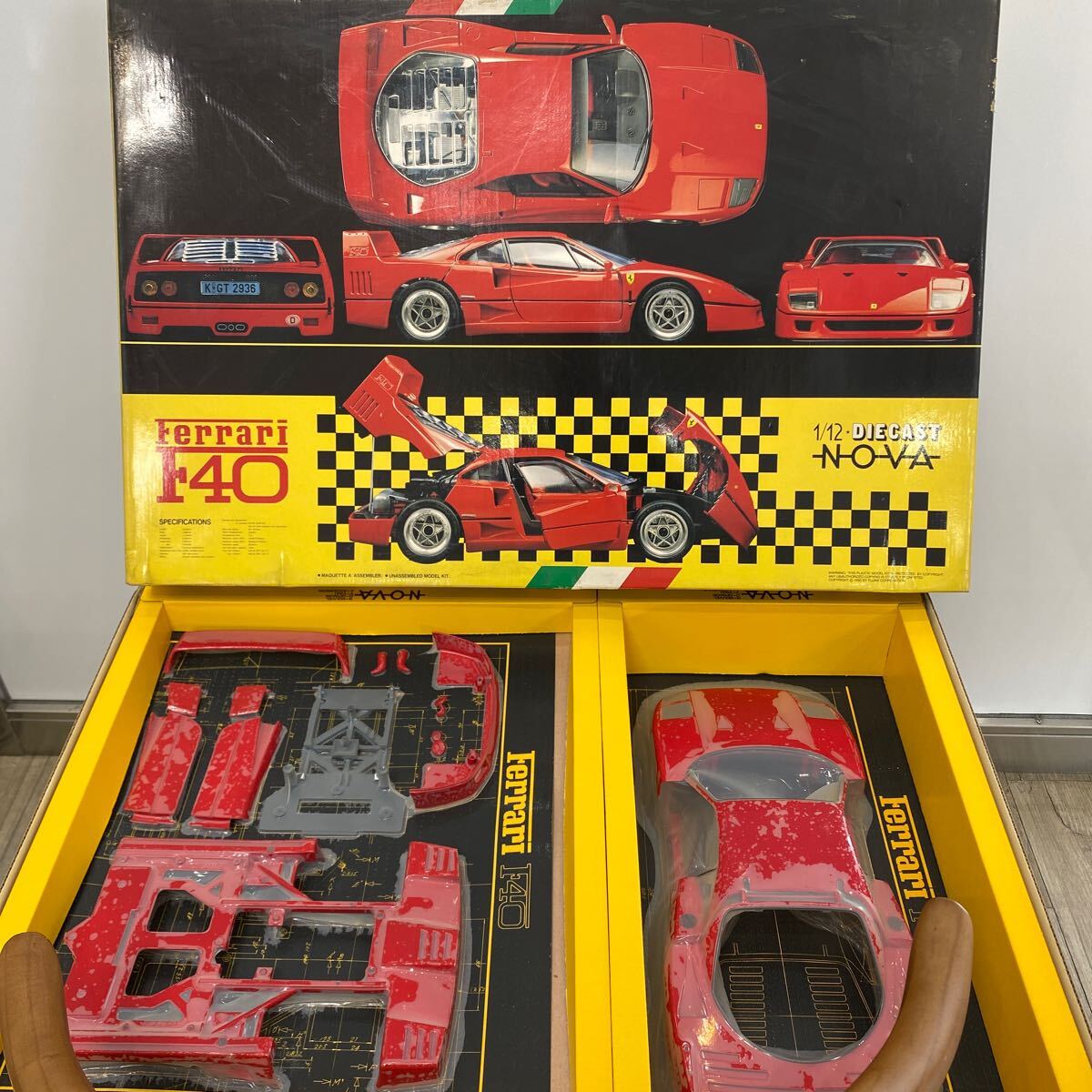 【未使用長期保管品】 FUJIMI フジミ プラモデル 未組立 フェラーリ F40 Ferrari 1/12スケールモデル DIECAST NOVA 欠品なし /【Buyee】 Buyee ...