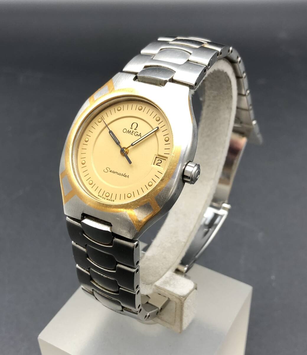 [A]時計★[WH-14016]★(サ60)OMEGA(オメガ)★Seamaster ポラリス★稼働品(電池交換済)★ /【Buyee ...