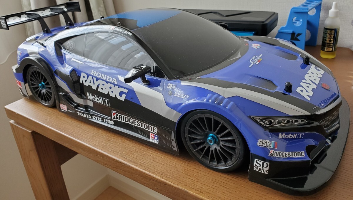 タミヤ(TAMIYA) TA-07 RR 1/10RC オンロード, RAYBRIG NSX CONCEPT-GT, Futaba(フタバ ...