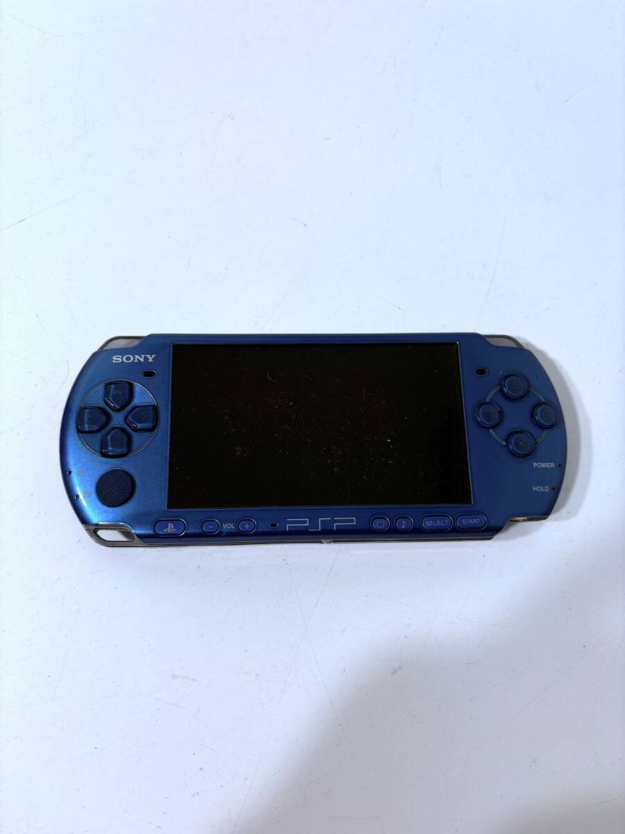 【7/27最終処分】送料無料 SONY PlayStation Portable PSP 本体 ver6.60 PSP-3000 ブルー ジャンク AAL0514S4695/0612 ...