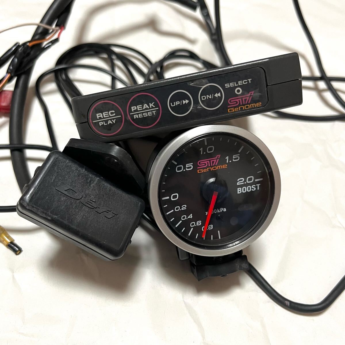 スバル 純正 OP ブースト計 プレオ RA1 RA2 STi Genome STI ゲノム オプション R1 RJ1 RJ2 R2 RC1 RC2 ステラ RN1 RN2 ヴィヴィオ ...