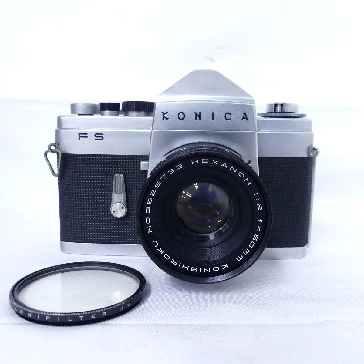 KONICA コニカ FS + HEXANON 1:2 f2 50mm フィルムカメラ 現状品 USED /2506C /【Buyee ...