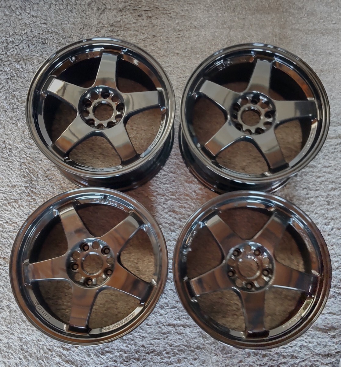 17インチホイール 4本 黒 塗装 89 /【Buyee】 Buyee - Japanese Proxy Service | Buy from ...