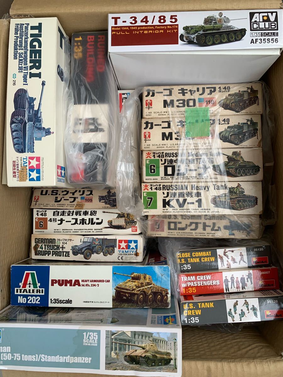 【1/48 & 35AFVキット 貴重なバンダイヨンパチ タミヤ イタレリ ミニアート トランペッター AFVクラブ 計16個詰合せ】 /【Buyee】 Buyee - Japanese ...