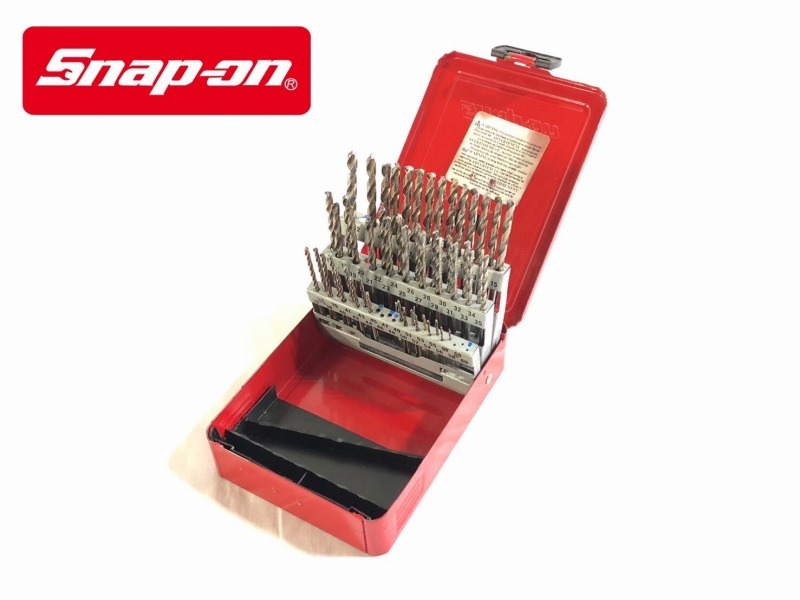 Snap-on/スナップオン コバルト鋼製ワイヤーゲージ ドリルビットセット DBC260A 工具 整備 メンテナンス (コンパクト ...