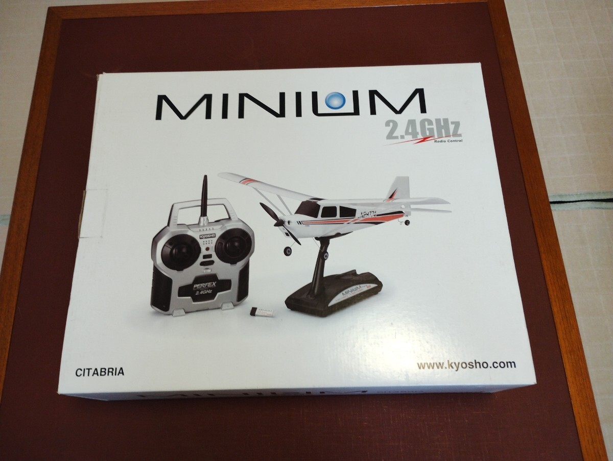 希少・新品・未飛行／ミニューム プレーンセット 1箱／京商 KYOSHO MINIUM CITABRIA ミニュームシタブリア ラジコン ...