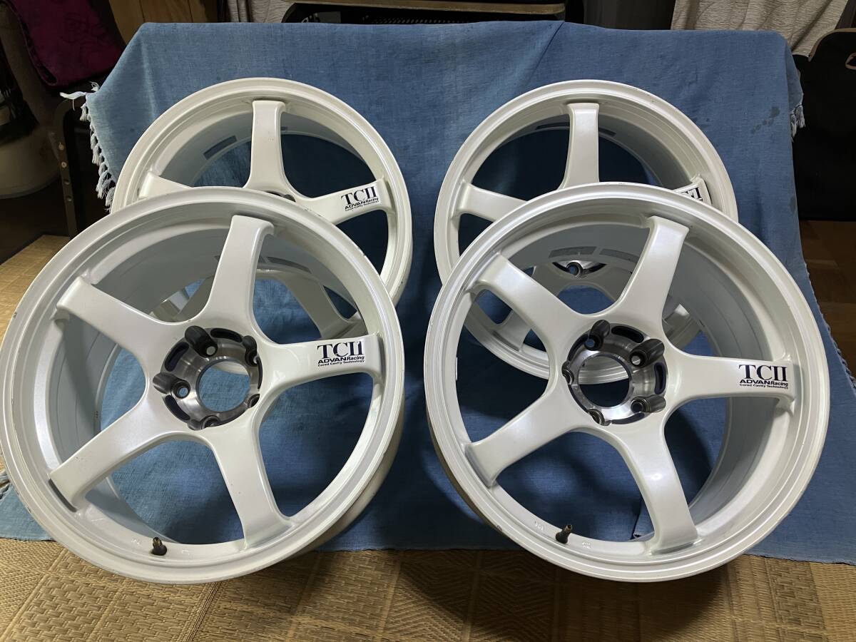 ADVAN TC2 アドバンレーシング TC2 ヨコハマ 18inc 9.5J 114,3 スカイライン 32GTR /【Buyee ...