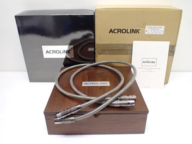 ACROLINK XLRケーブル 7N-A2070 約1.0m アクロリンク ペア 元箱/ケース付き ♪ 7274A-25 /【Buyee ...