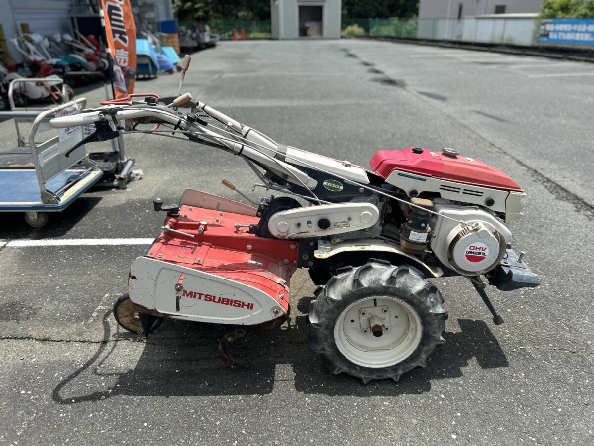 【W-0347】中古品 三菱 ミツビシ 耕運機 MS85 MS87 8.5馬力 農業用トラクター ガソリン【引き取り限定・静岡県磐田市 ...