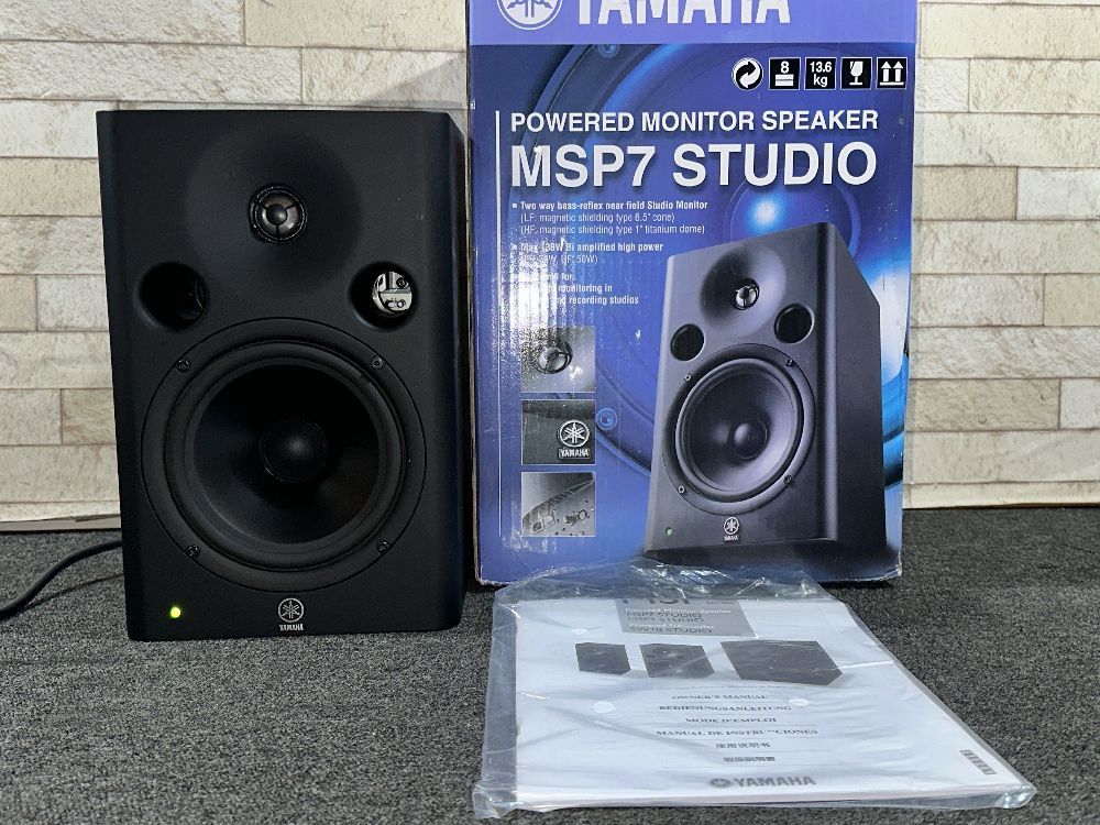 13★〇 YAMAHA MSP7 STUDIO スタジオパワードモニタースピーカー / ヤマハ 〇★ /【Buyee】 Buyee ...