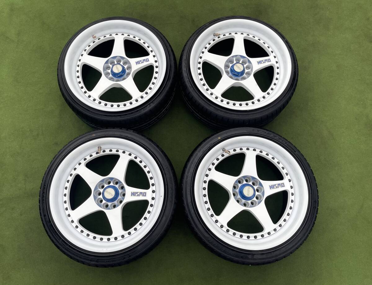 希少品！ NISMO ニスモ LM GT1 鍛造 18x9.5J+14/PCD:114.3/5穴/66/4本. 225/35ZR18.225 ...