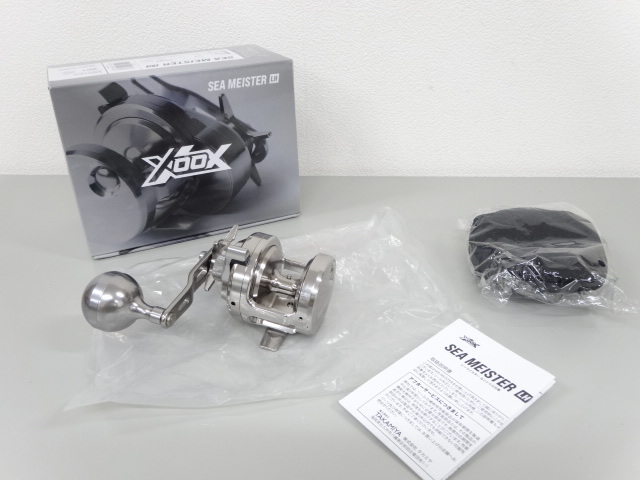 新品 未使用品 TAKAMIYA タカミヤ XOOX SEA MEISTER シーマイスター LH 左ハンドル ジギング用両軸 リール 釣り ...