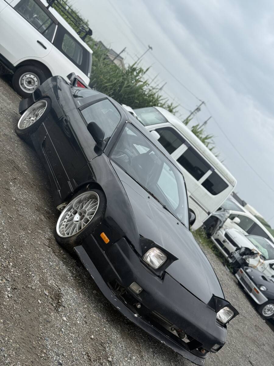日産 180SX S13 KRPS13 ABS付き HiCS仕様 SR20DET 5速マニュアル純正ターボ・純正マニュアル車です ...