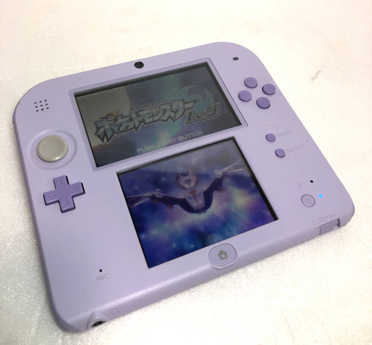 Nintendo 任天堂 ニンテンドー 2DS 本体 ★(ソフト)ポケットモンスター・ムーン ＆ SDカード4G 付属★ /【Buyee ...