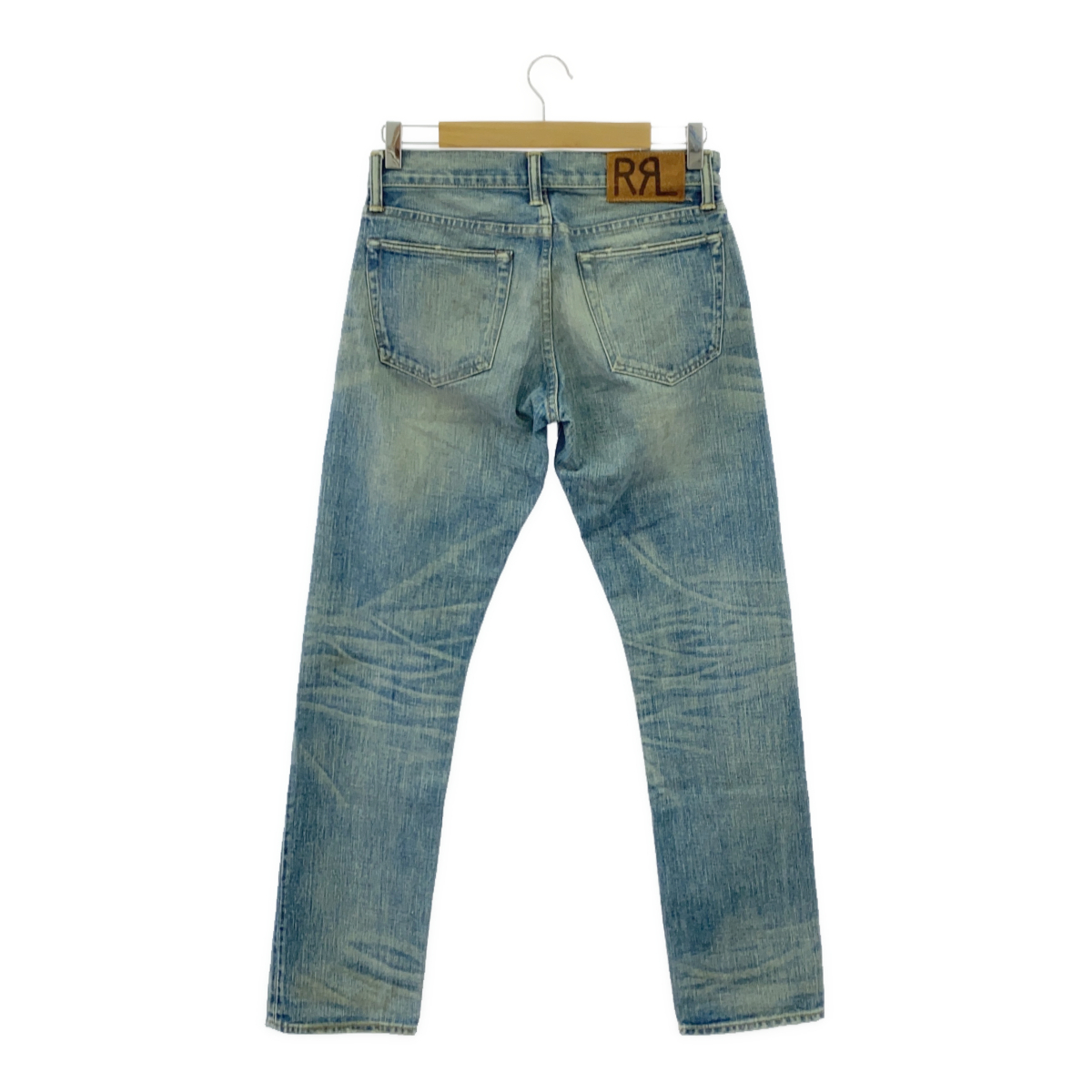 RRL RALPH LAUREN ダブルアールエル ラルフローレン ストレートデニムパンツ ジーンズ W28×L30 USA製 ブルー /【Buyee】 Buyee - Japanese ...