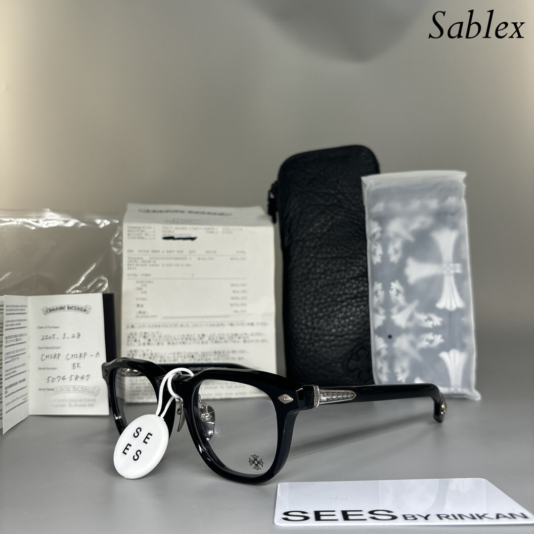 【新品未使用】CHROME HEARTS クロムハーツ CHIRP CHIRP-A 2025年銀座店購入 RINKAN鑑定済 レシート有 ...