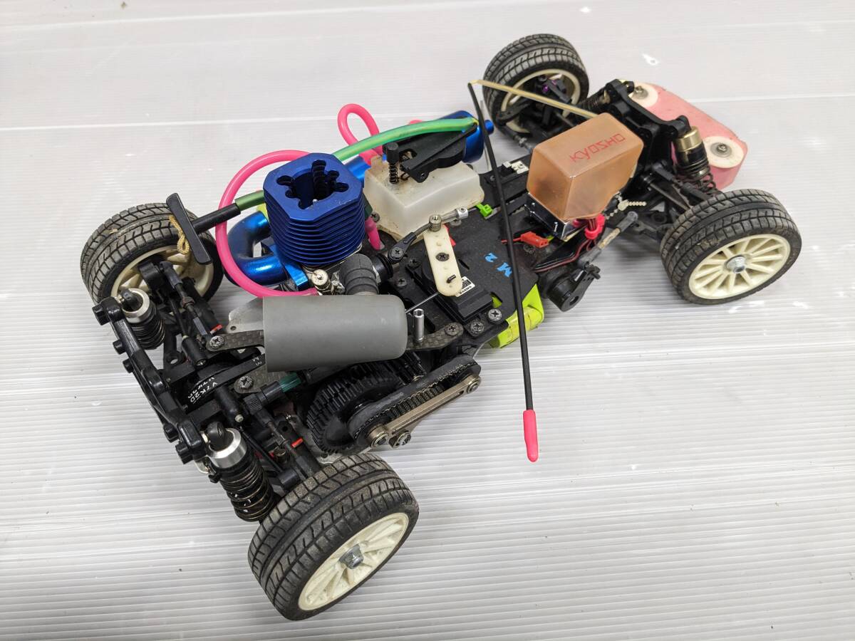 動作未確認 シャーシキット のみ 】 京商 Kyosho エンジンカー 1/10 ラジコン RC ？ (☆70) /【Buyee】 Buyee - Japanese Proxy Service ...