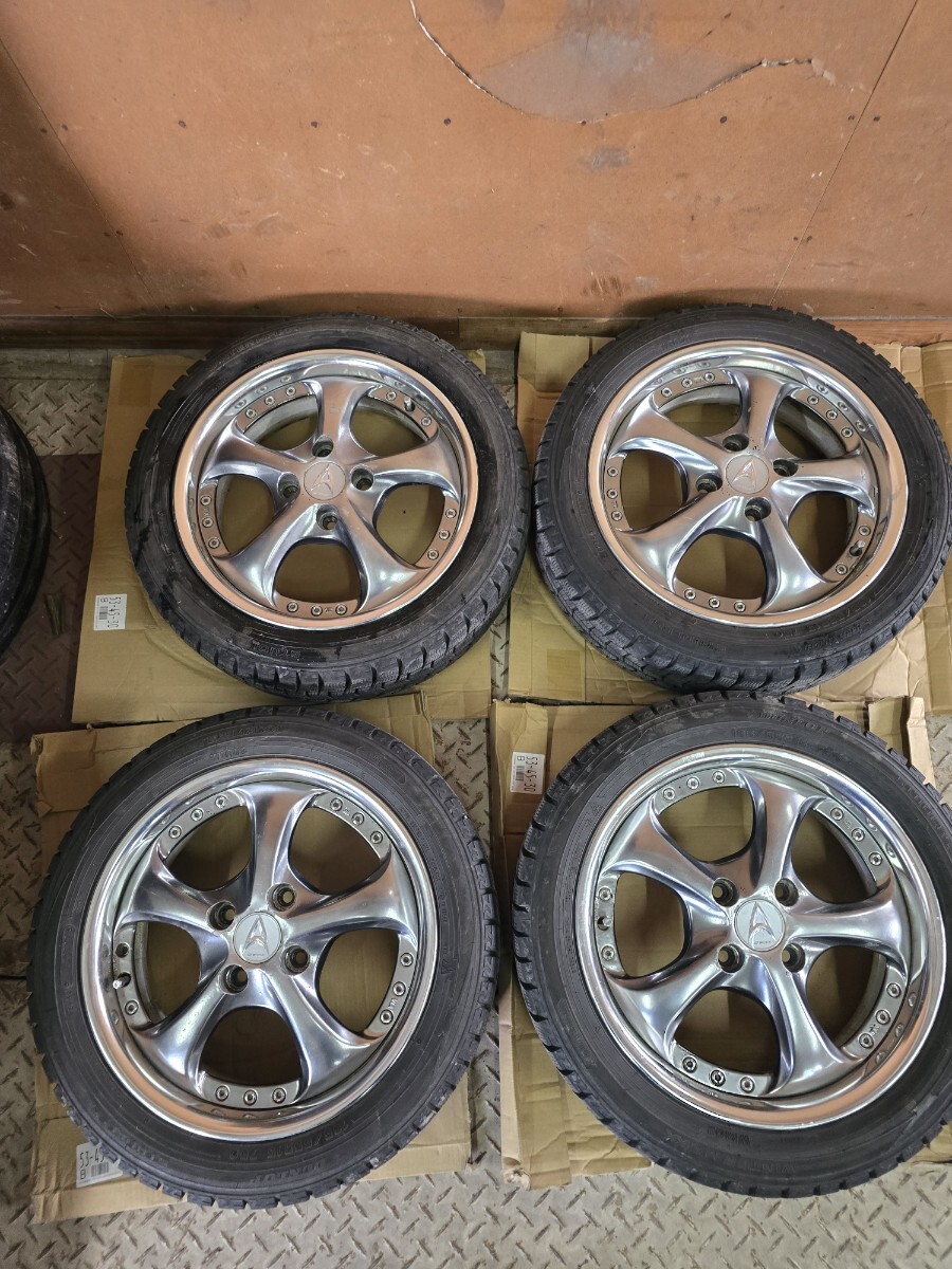 WORK VS-KF 当時物 5J +42 15インチ pcd100 4H 軽トラ vskf 5J R15軽自動車 ワーク Kカー ドレスアップ 希少ホイール VS-KF /【Buyee ...