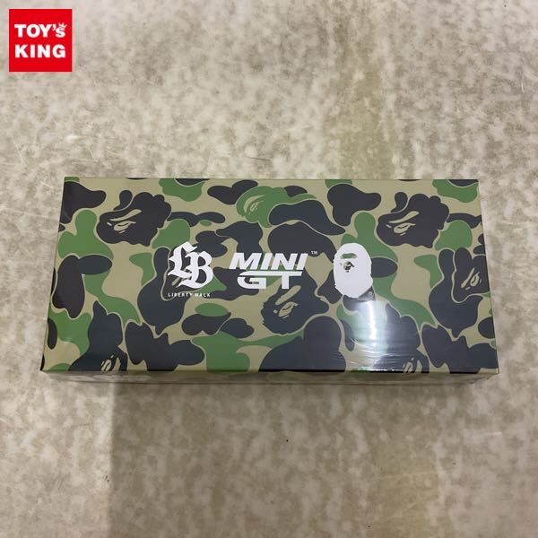 1円〜 未開封 TSM MODEL MINI GT 1/64 リバティーウォーク × BAPE PLAY A BATHING APE ニッサン ...