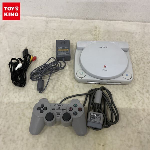 1円〜 箱無 PS one SCPH-100 本体、アナログコントローラー SCPH-1200、ACアダプター 他 /【Buyee ...