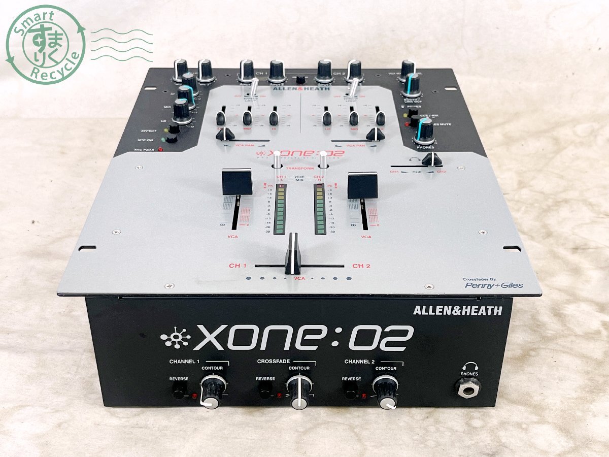 BF0605567 1円~ ALLEN＆HEATH アレンアンドヒース XONE:02 DJミキサー 電源ケーブル無し オーディオ機器 中古 ...
